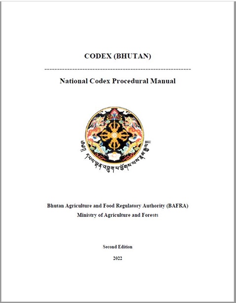 Bhutan National Codex Procedural Manual